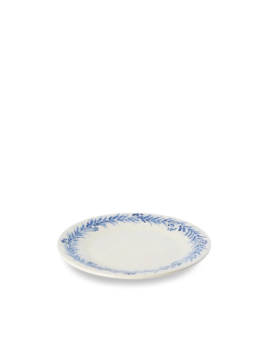 Floral Side Plate – Floral Blue – Skálkur
